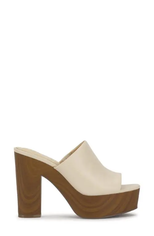 Jessica Simpson Shelbie Platform Slide Sandal - Ivory