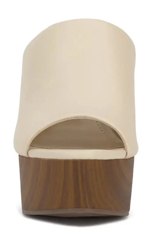 Jessica Simpson Shelbie Platform Slide Sandal - Ivory