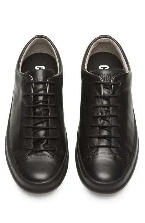 Camper Chasis Leather Sneaker - Black