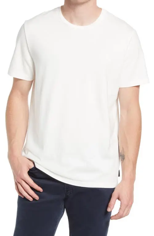 Ag Bryce Crewneck T-shirt - Ivory Dust