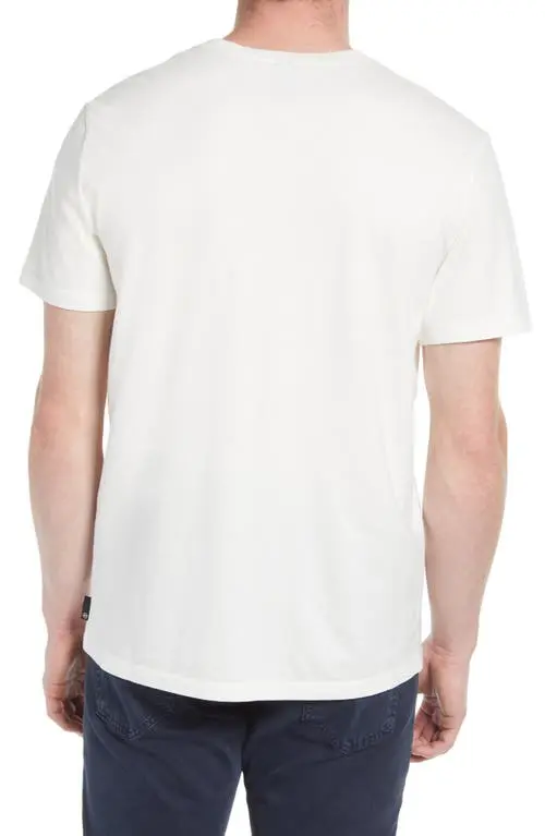 Ag Bryce Crewneck T-shirt - Ivory Dust