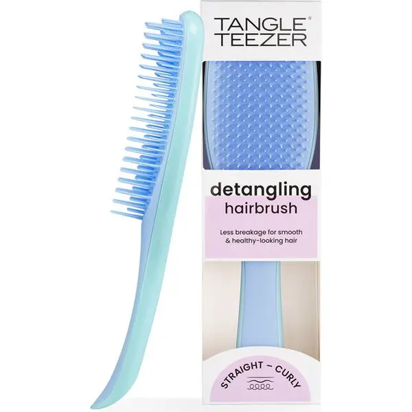TANGLE TEEZER Ultimate Detangler Hairbrushstraight To Wavy - Blue/turquoise
