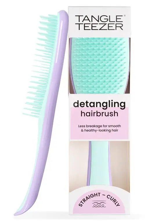 TANGLE TEEZER Ultimate Detangler Hairbrushstraight To Wavy - Lilac Mint