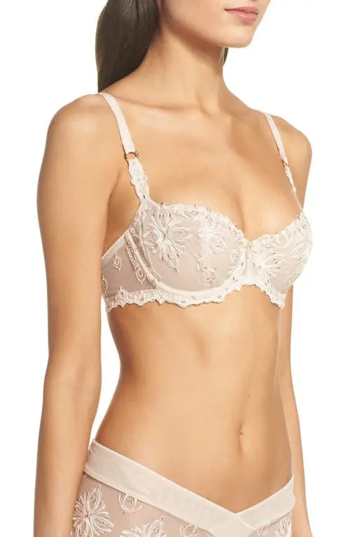 Chantelle Champs-élysées Underwire Demi Bra - Cappuccino