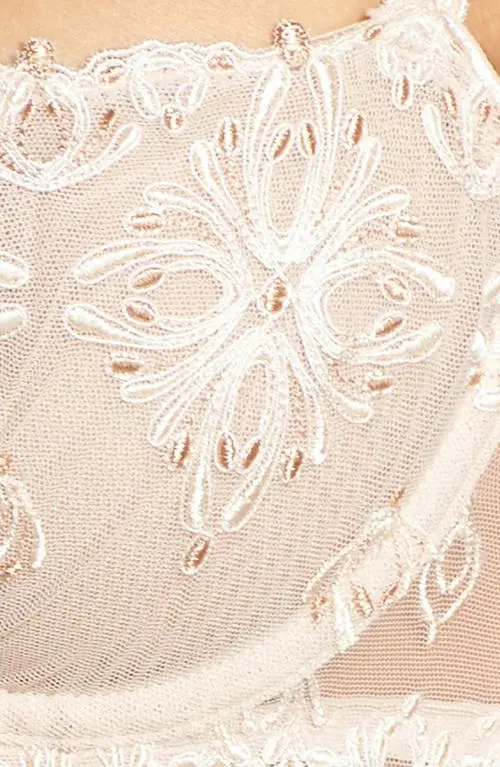 Chantelle Champs-élysées Underwire Demi Bra - Cappuccino