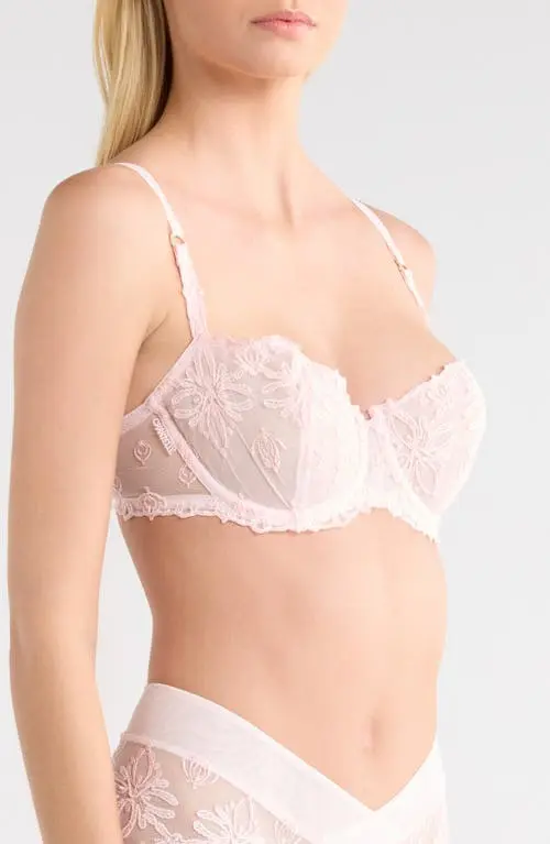 Chantelle Champs-élysées Underwire Demi Bra - Pink Cloud