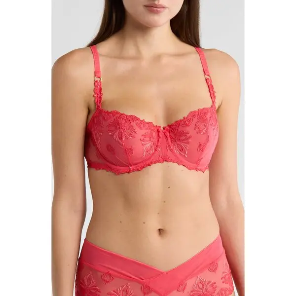 Chantelle Champs-élysées Underwire Demi Bra - Sweet Velvet