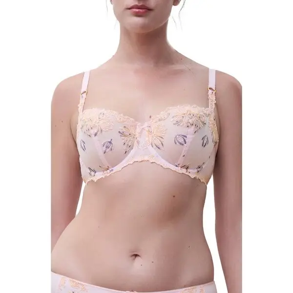 Chantelle Champs-élysées Underwire Demi Bra - Waterlily Pink