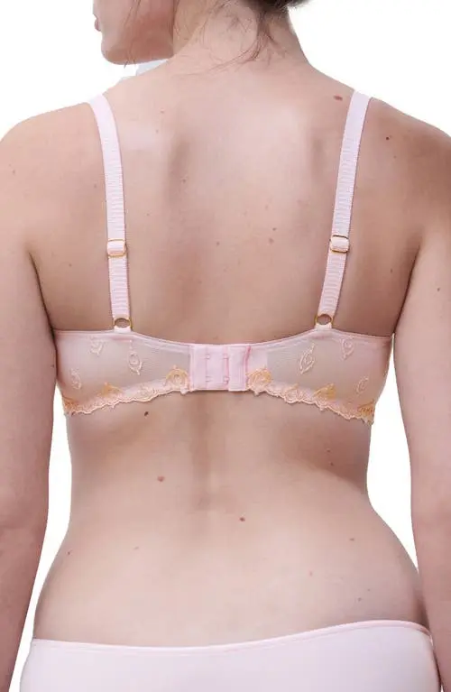Chantelle Champs-élysées Underwire Demi Bra - Waterlily Pink