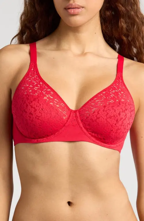 Chantelle Norah Comfort Underwire Bra - Poppy Red