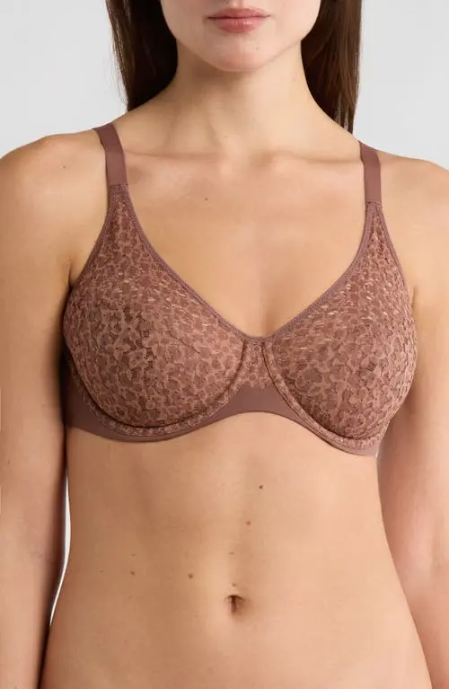 Chantelle Norah Comfort Underwire Bra - Wild Brown