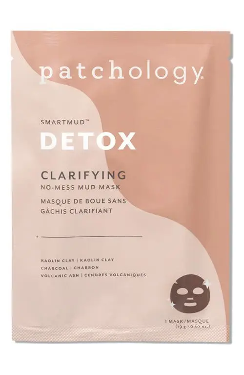 PATCHOLOGY Smartmud™ Detox No Mess Mud Sheet Mask - No Color