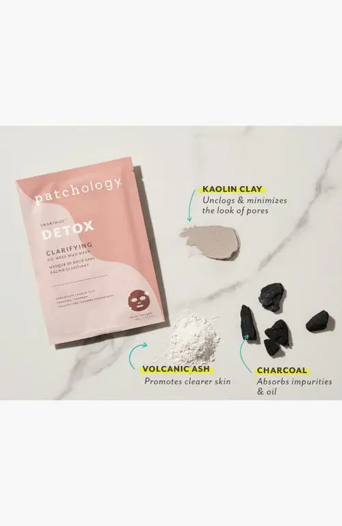 PATCHOLOGY Smartmud™ Detox No Mess Mud Sheet Mask