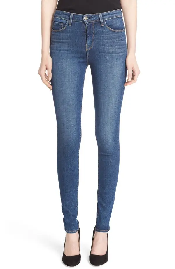 L'Agence High Rise Skinny Jeans