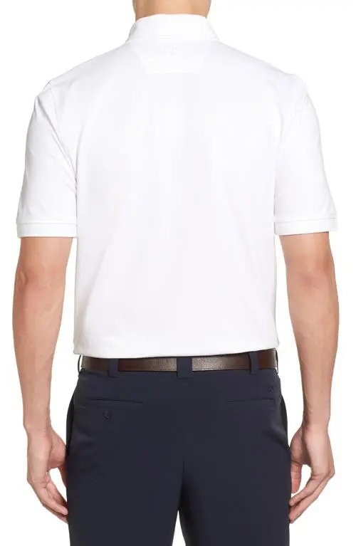 Cutter & Buck Advantage Tri-blend Piqué Polo - White