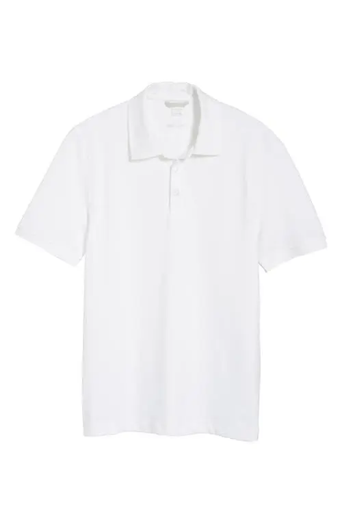 Cutter & Buck Advantage Tri-blend Piqué Polo - White