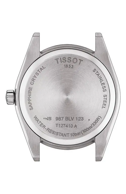 TISSOT T-classic Gentleman Bracelet Watch - Grey/blue/silver