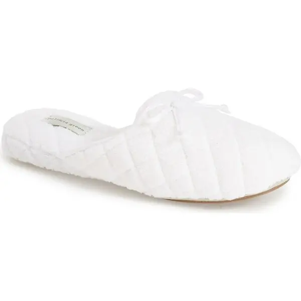 PATRICIA GREEN Chloe Slipper - White