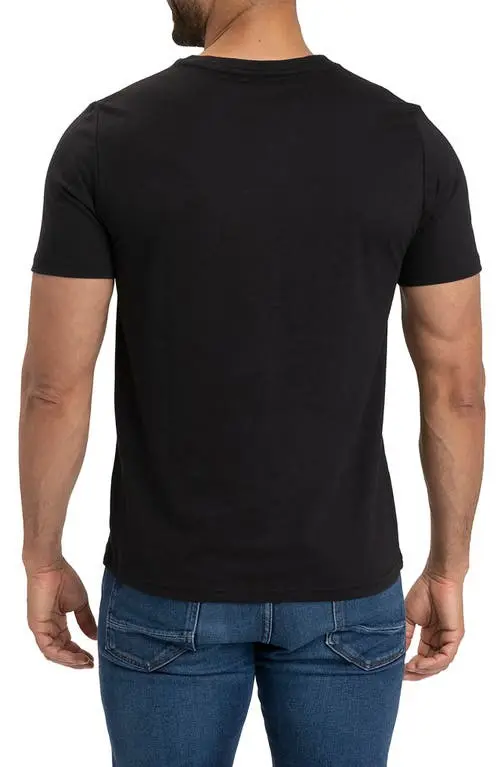 THREADS 4 THOUGHT Slim Fit V-neck T-shirt - Black