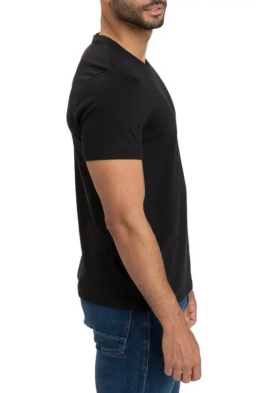 THREADS 4 THOUGHT Slim Fit V-neck T-shirt - Black