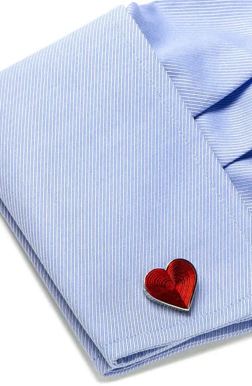 CUFFLINKS, INC. Concentric Hearts Cuff Links