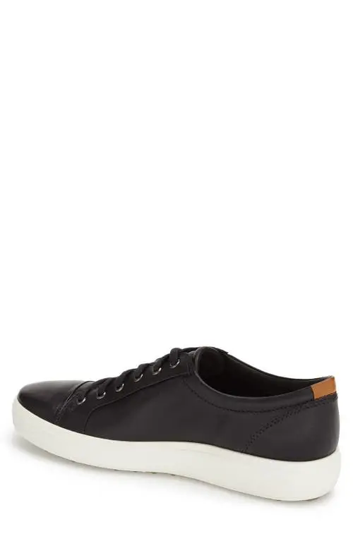 Ecco Soft 7 Sneaker - Black Leather
