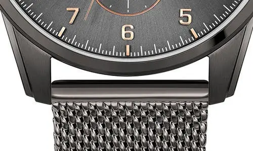 BOSS Skymaster Chronograph Mesh Strap Watch