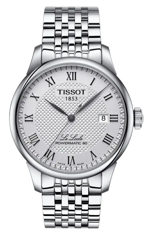TISSOT Le Locle Bracelet Watch - Silver