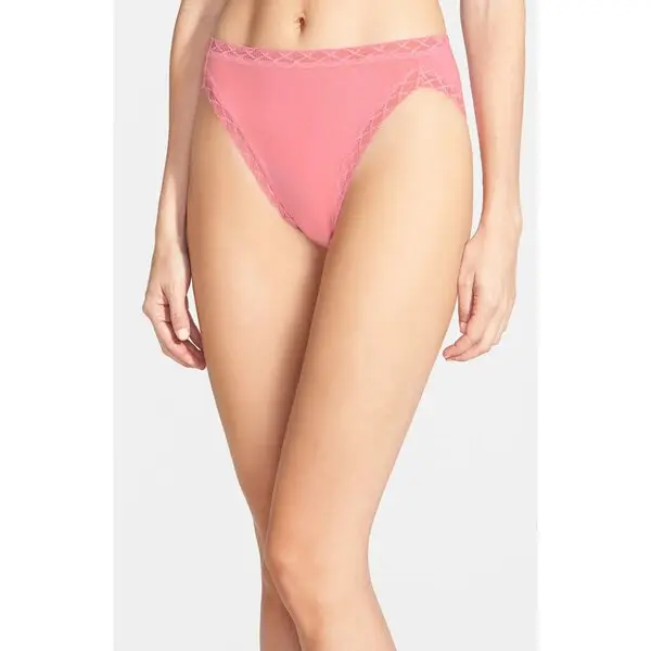Natori Bliss Cotton French Cut Briefs - Delic Rose