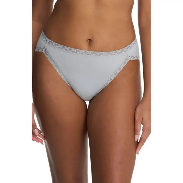Natori Bliss Cotton French Cut Briefs - Quarry