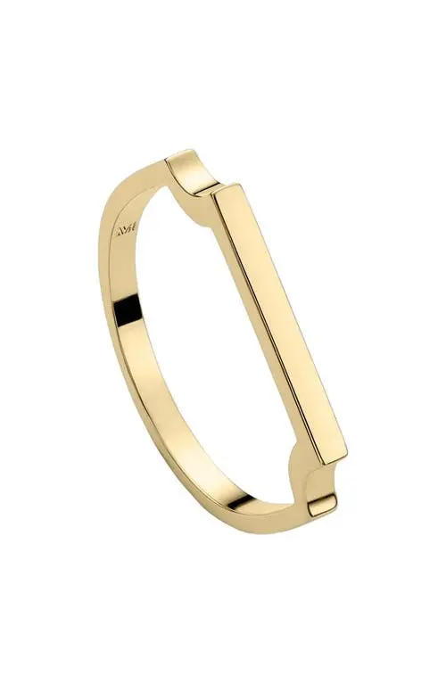 Monica Vinader Signature Thin Ring - Gold