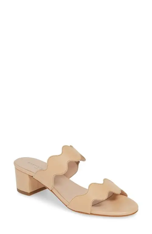PATRICIA GREEN Palm Beach Slides - Beige