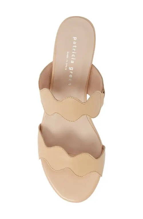 PATRICIA GREEN Palm Beach Slides - Beige