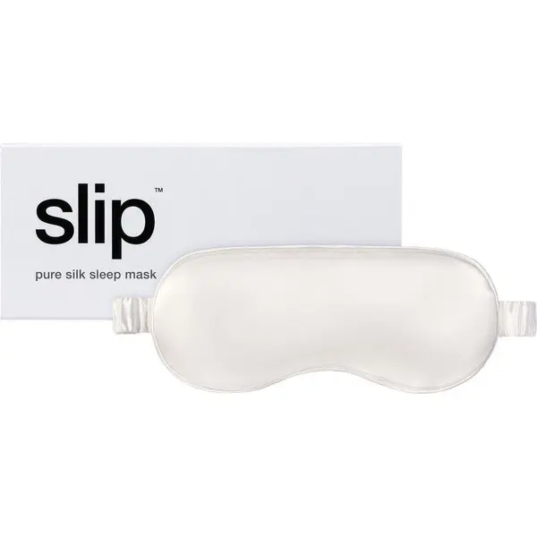 Slip Pure Silk Sleep Mask - White