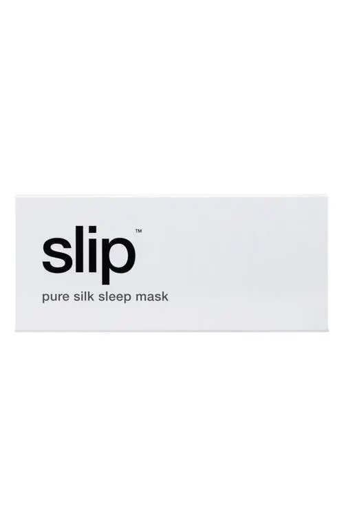 Slip Pure Silk Sleep Mask - White