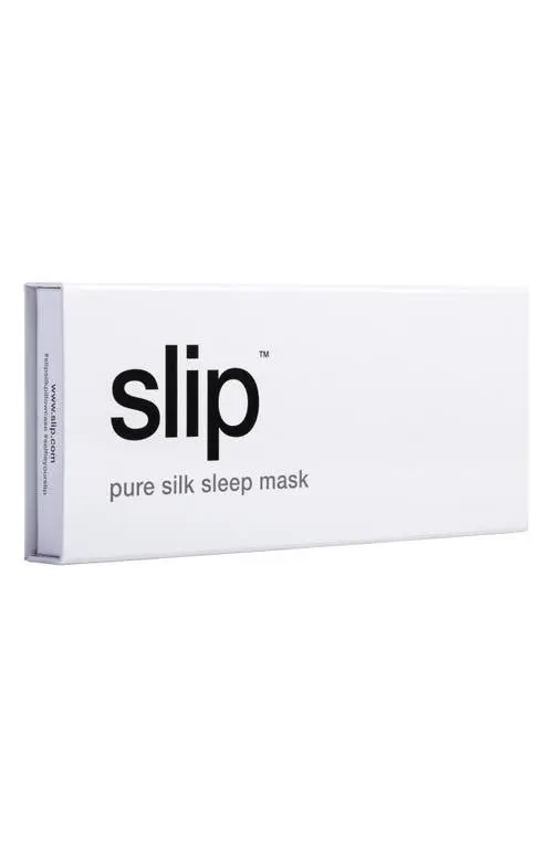 Slip Pure Silk Sleep Mask - White