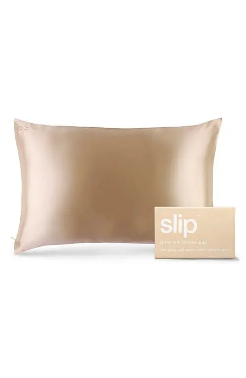 Slip Pure Silk Pillowcase - Caramel