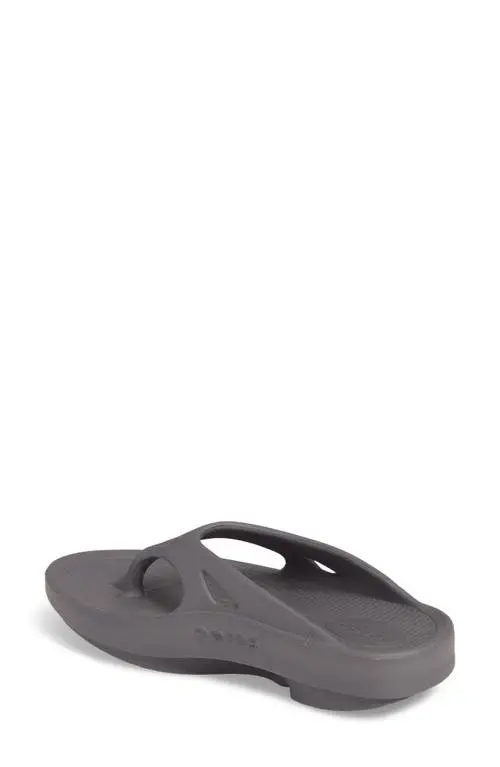 OOFOS Ooriginal Sporty Thong Sandal - Slate