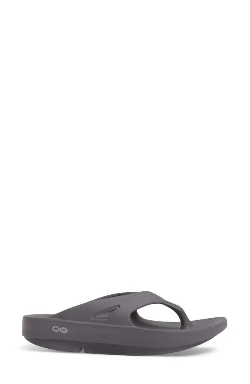 OOFOS Ooriginal Sporty Thong Sandal - Slate