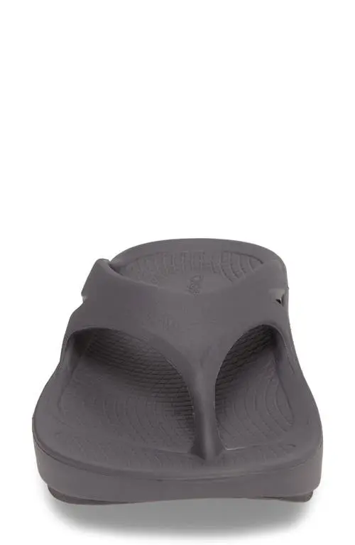 OOFOS Ooriginal Sporty Thong Sandal - Slate