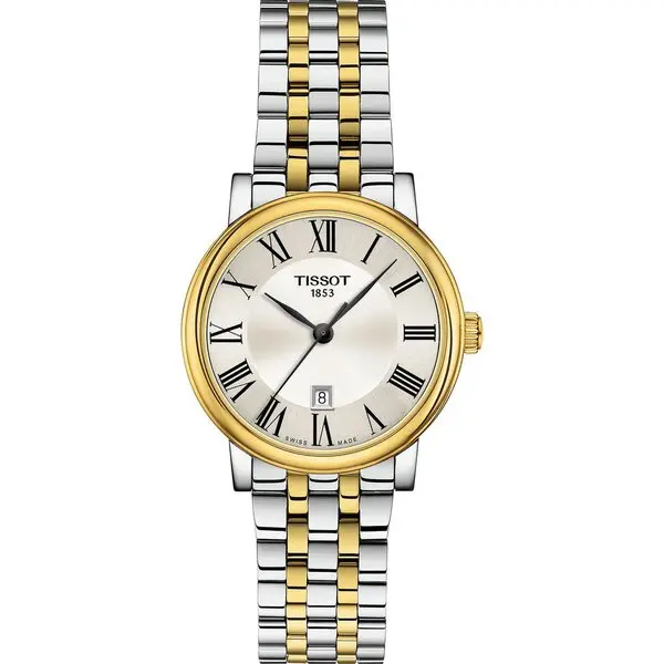 TISSOT T-classic Carson Bracelet Watch - Silver/gold