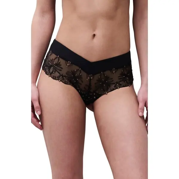 Chantelle Champs-élysées Hipster Panties - Dazzling Black