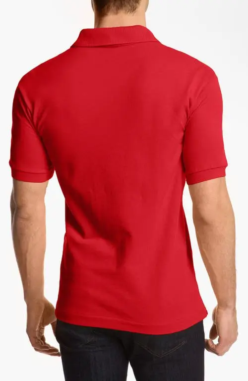 Lacoste Regular Fit Piqué Polo - 240 Red