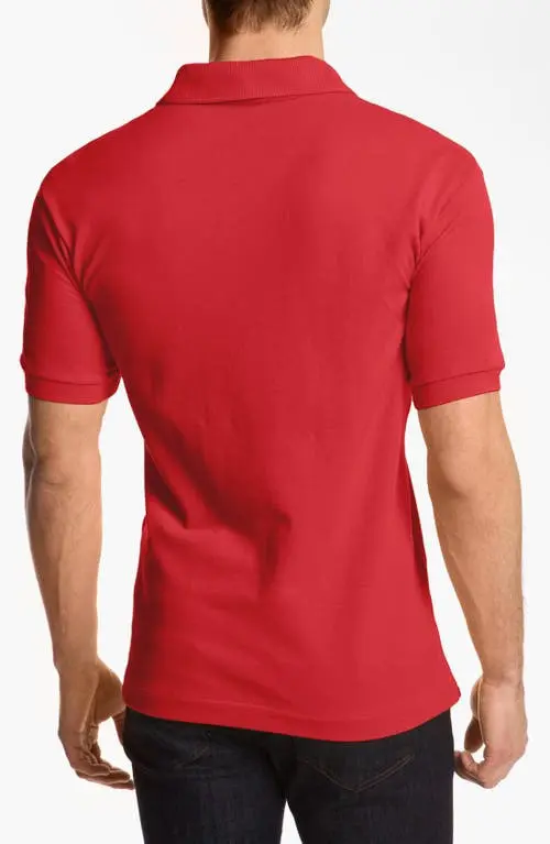 Lacoste Regular Fit Piqué Polo - 240 Red