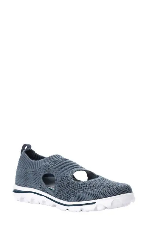 PROPET Travelactiv Avid Slip-on Sneaker - Denim Fabric