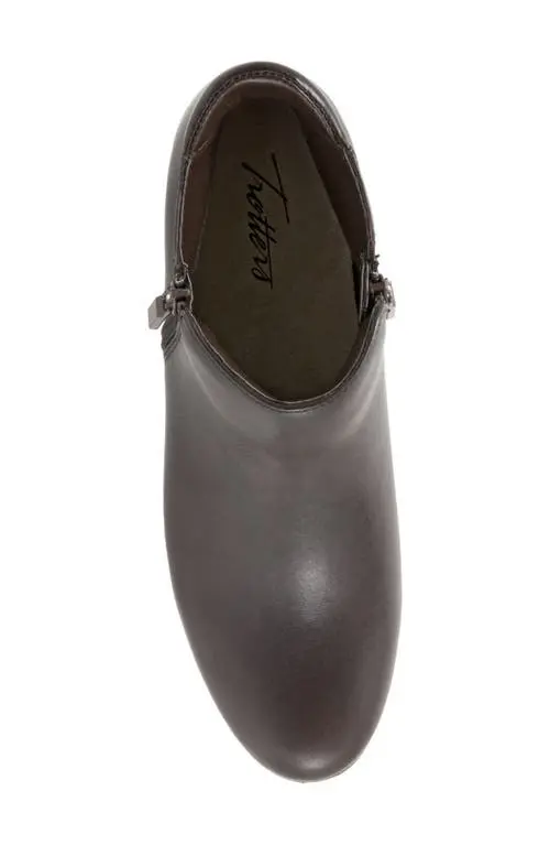 Trotters Major Bootie - Dark Brown Leather