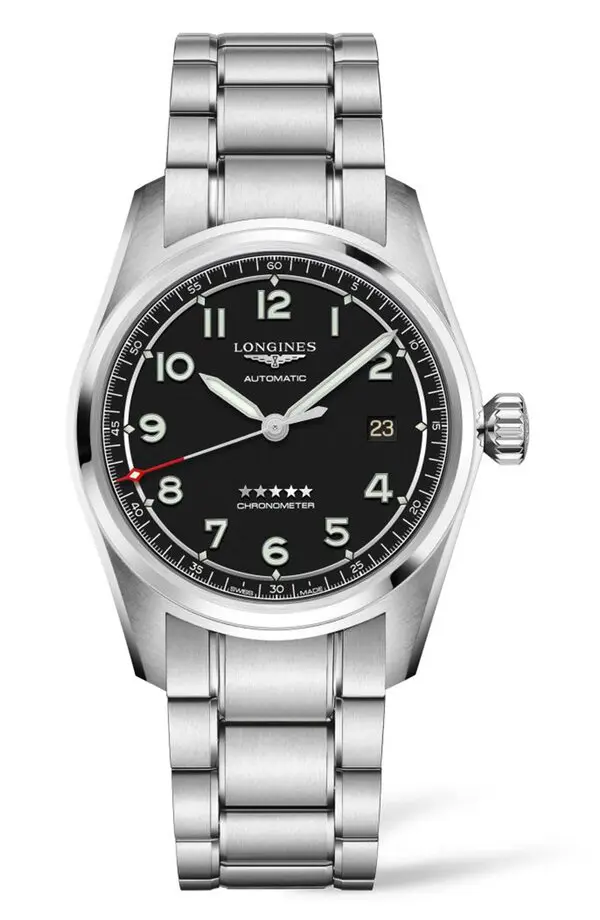 LONGINES Dolcevita Bracelet Watch - Black/ Silver