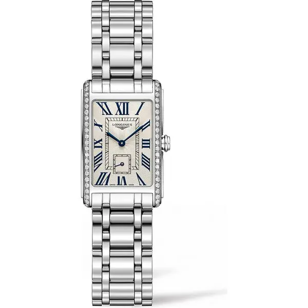 LONGINES Dolcevita Diamond Bracelet Watch - Silver