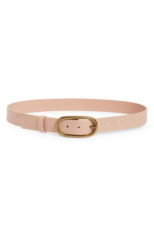 Treasure & Bond Leather Belt - Dusty Pink