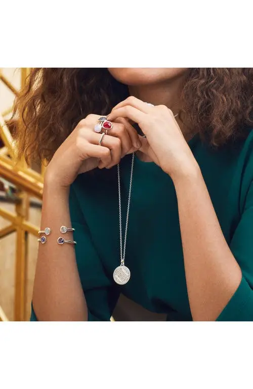 Monica Vinader Rolo Chain Necklace - Silver